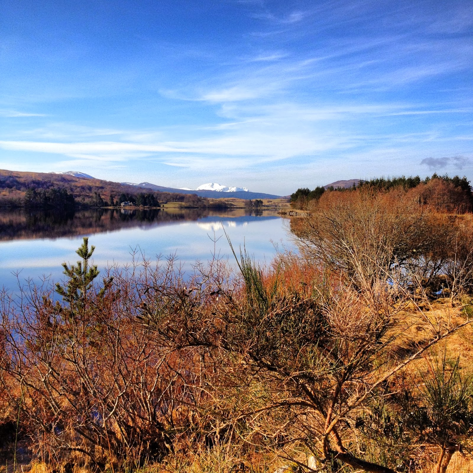 Craigatin House and Courtyard - Pitlochry - Scotland: LOCH RANNOCH